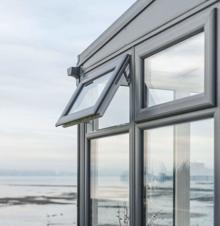 Our Latest Smooth Anthracite Grey uPVC Window | Double Glazing uPVC